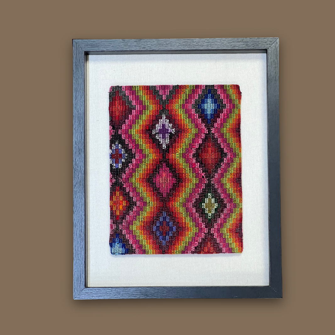 Framed Vintage Textiles – Intertwined: Handmade for Good