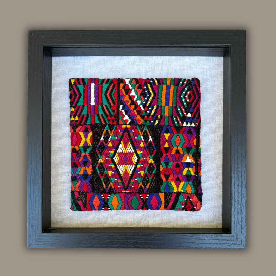 Framed Vintage Textiles – Intertwined: Handmade for Good