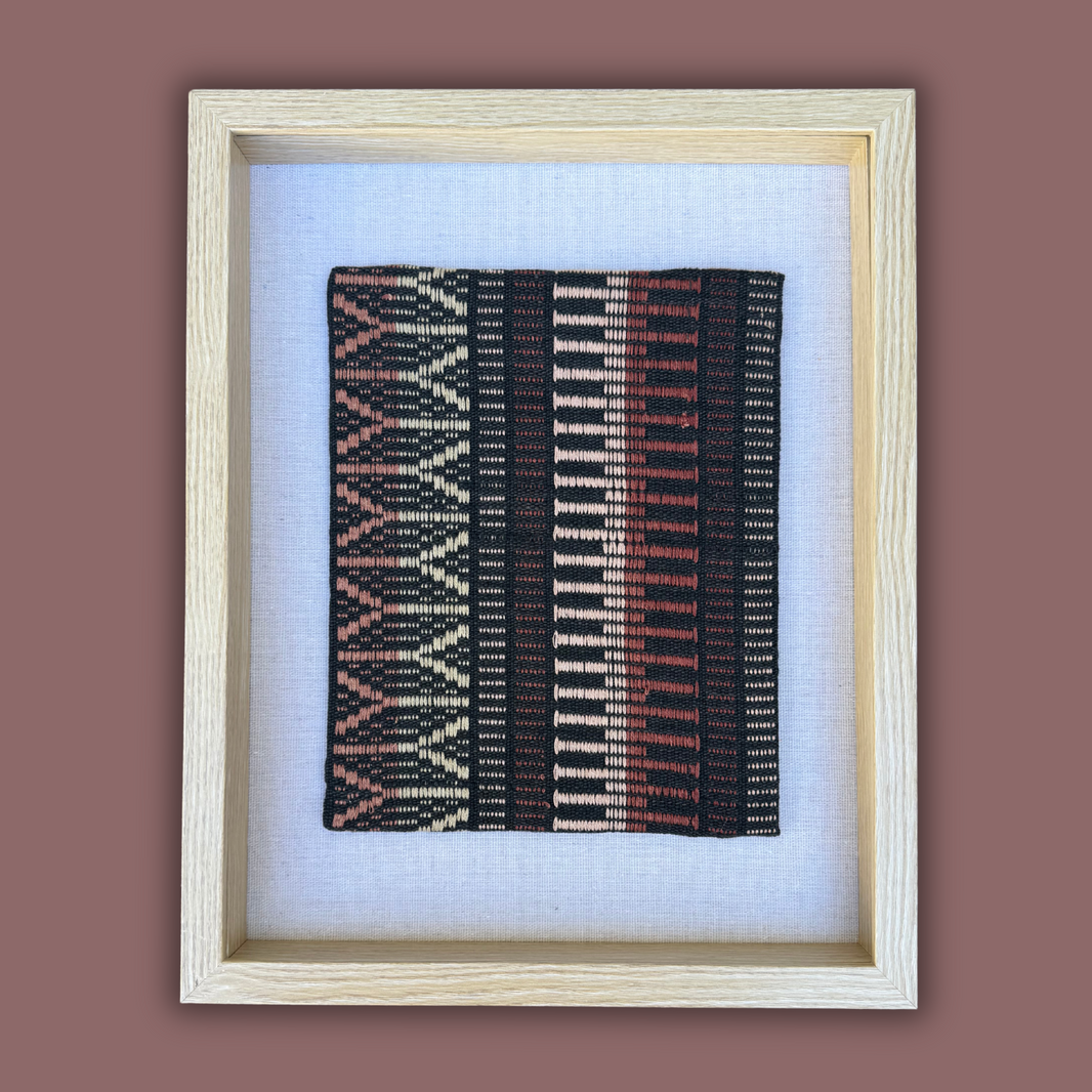 Framed Vintage Textiles – Intertwined: Handmade for Good