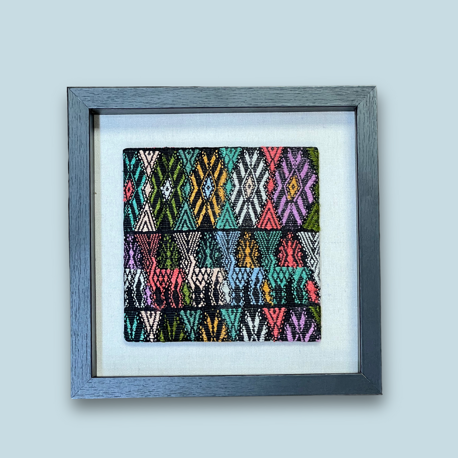 Framed Vintage Textiles – Intertwined: Handmade for Good