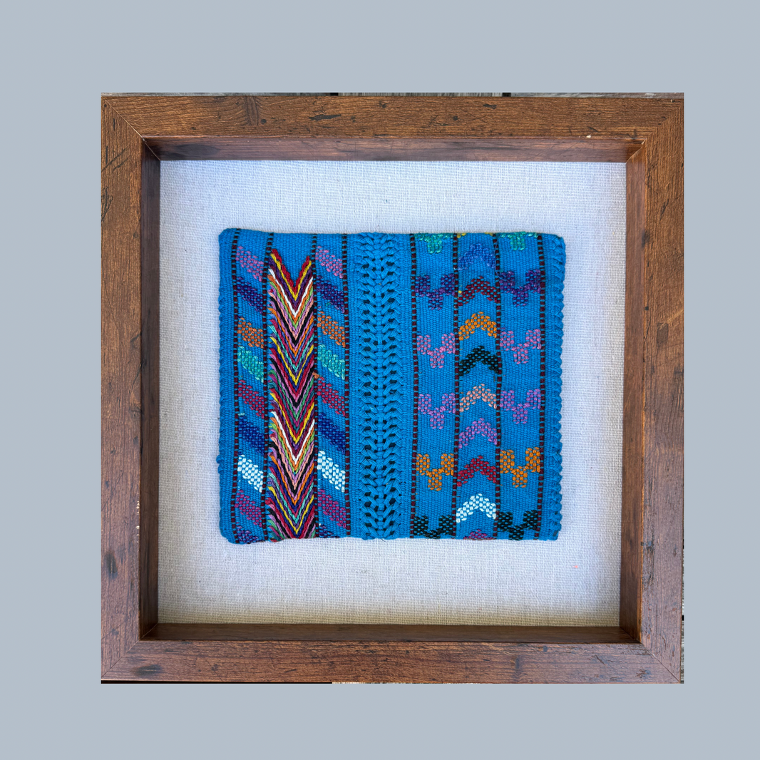Framed Vintage Textiles – Intertwined: Handmade for Good