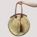 Woven Leather Trimmed Circle Purse – Intertwined: Handmade for Good